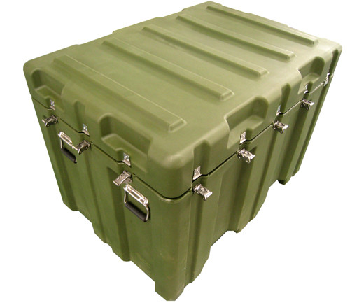 465Litre Army Green Forkliftable Military Equipment Case